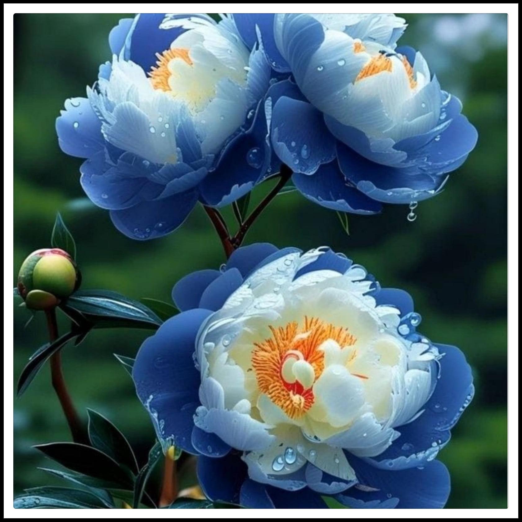 Brilliant Peony-- Bulk--10 color options -- Garden Stake for Outdoor ...