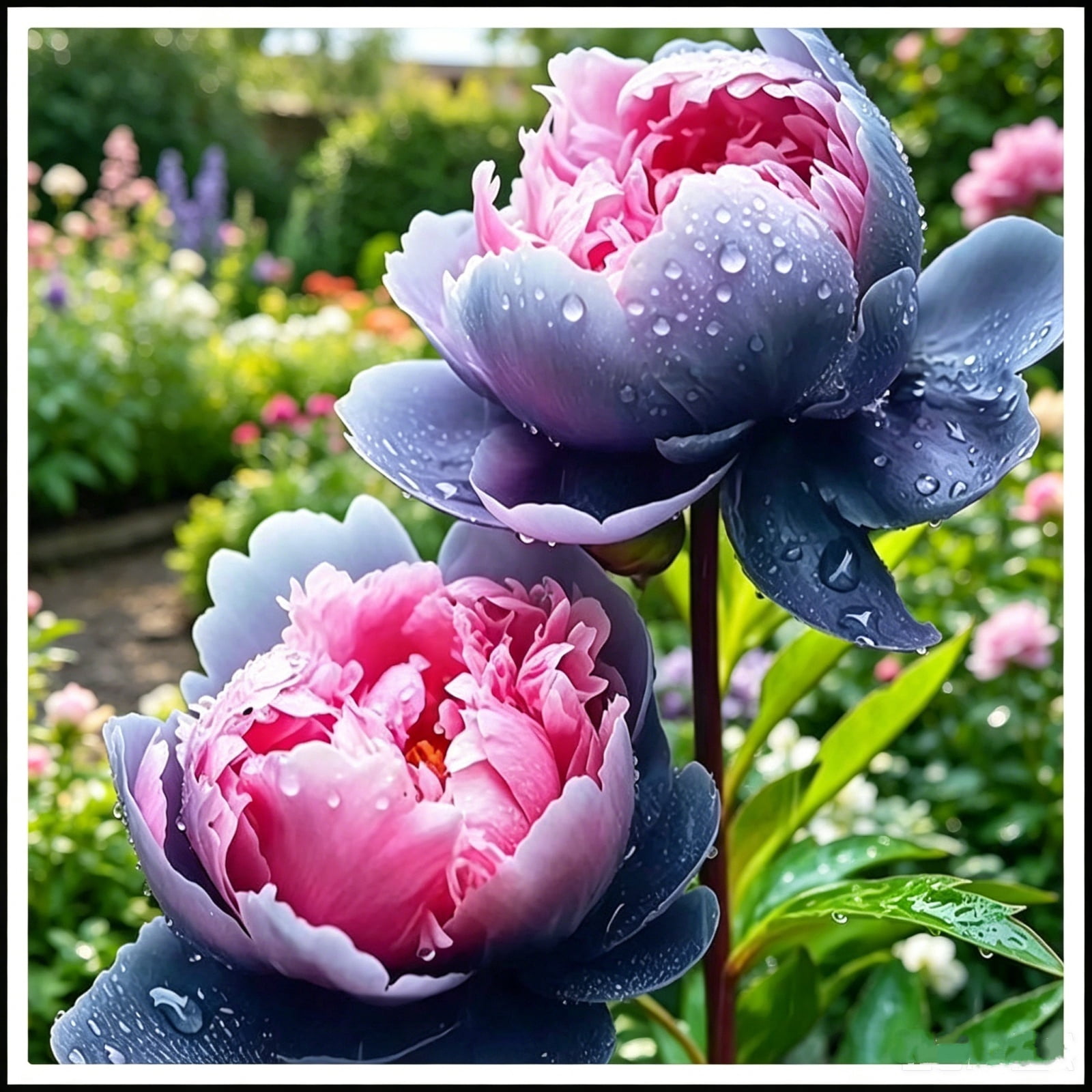 Brilliant Peony Planting-(Non-Artificial)-Home Decoration-Premium ...