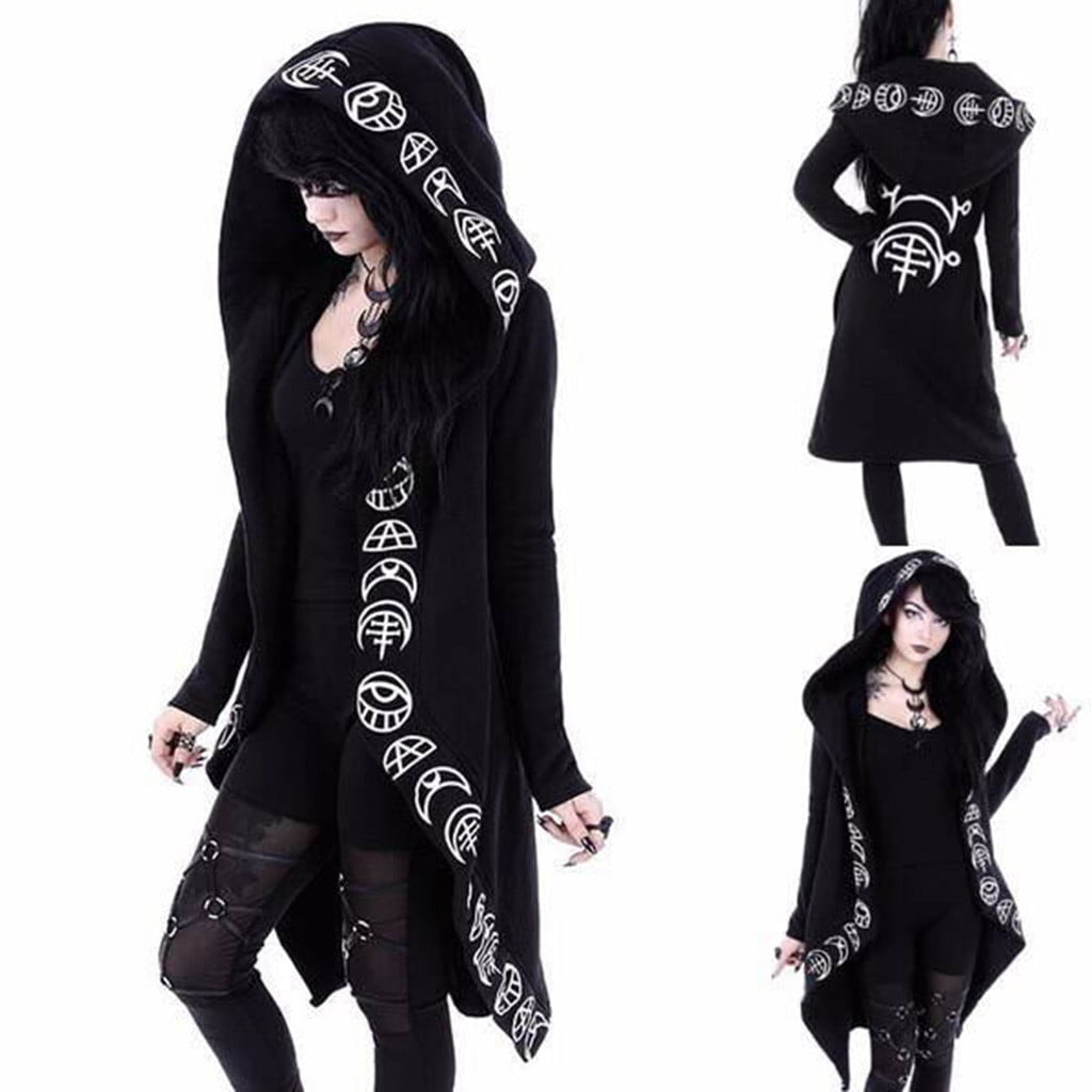 Brilliant Plus Size Womens Coats 4X-5X Winter Women Long Sleeve Punk ...