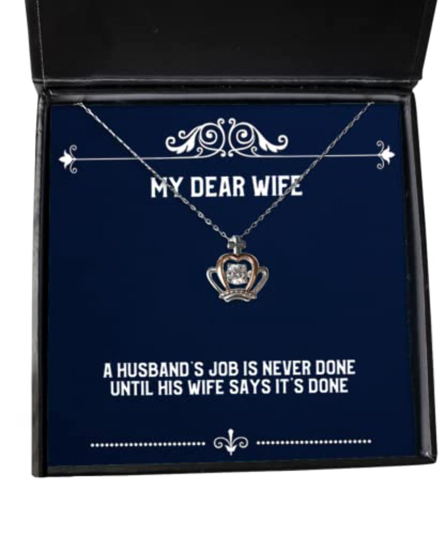 Brilliant Wife, A Husband's Job is Never Done Until His Wife Says It's ...