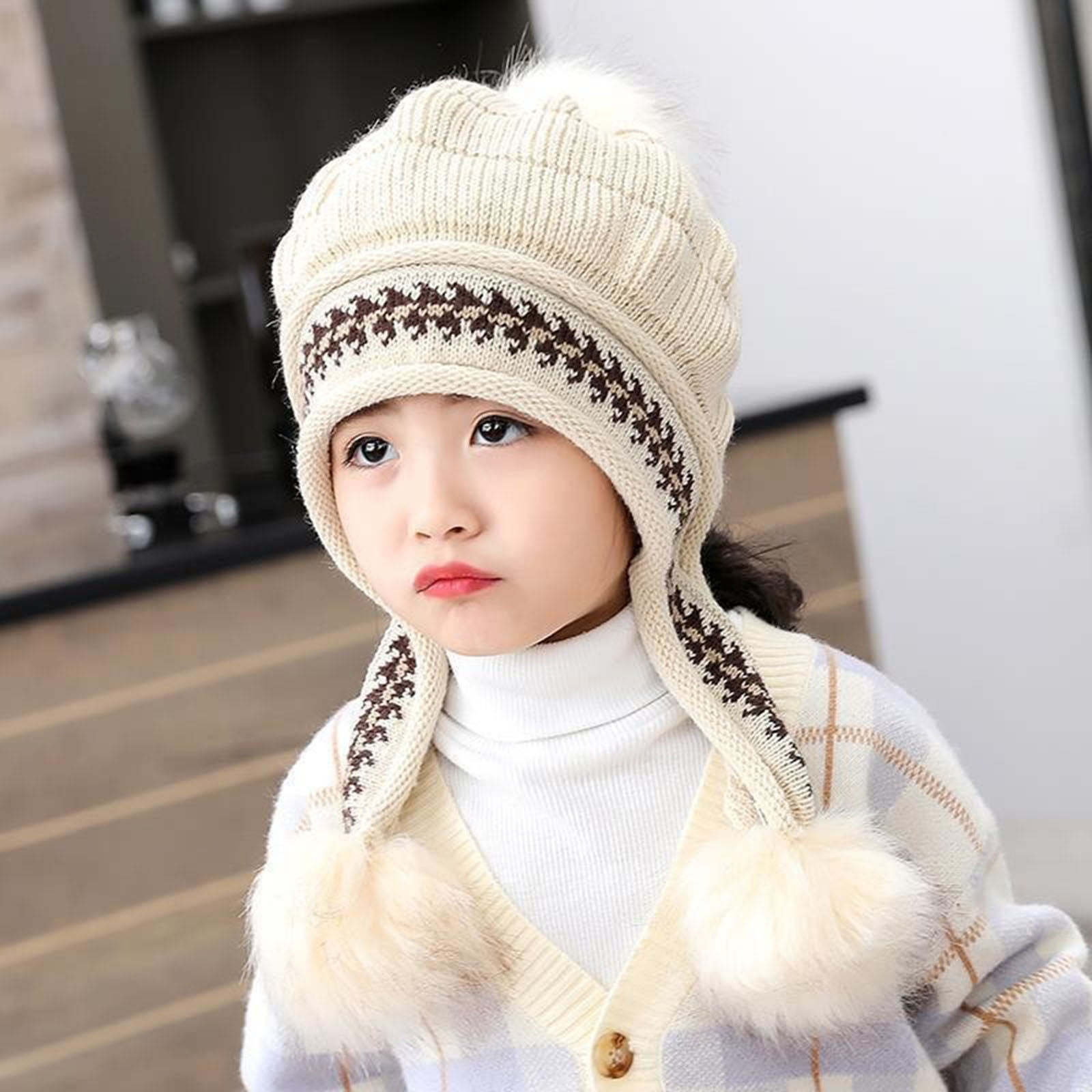 Brilliant Winter Hats for Kids with Ear Flaps Children Winter Beanies ...