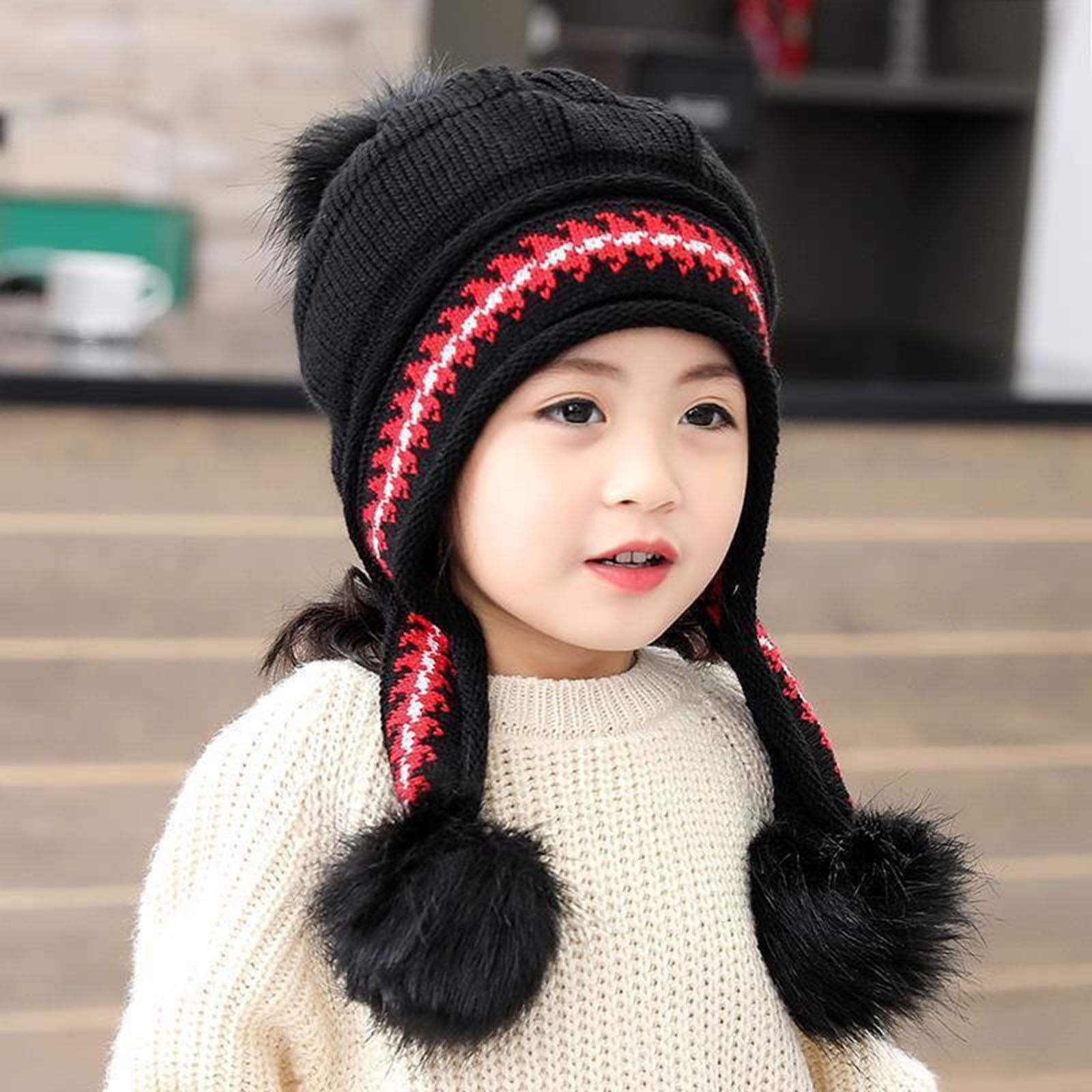 Brilliant Winter Hats for Kids with Ear Flaps Children Winter Beanies ...