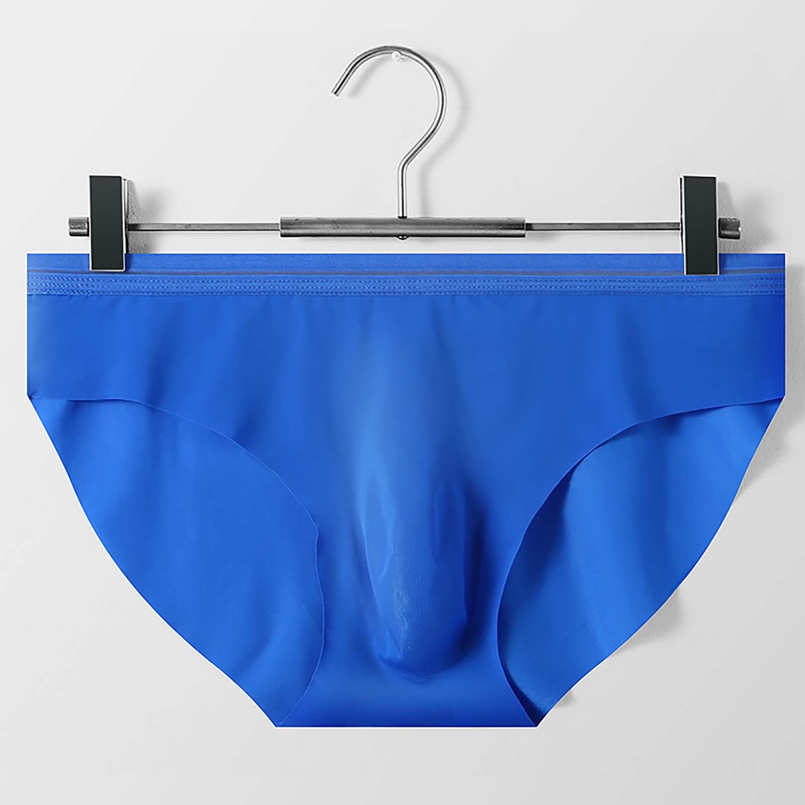 Brilliant Womens Underwear Briefs Nylon Men's Solid Color Ice Silk ...