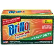 Brillo Estracell Heavy Duty Scrub Sponges, 2 Count - Walmart.com