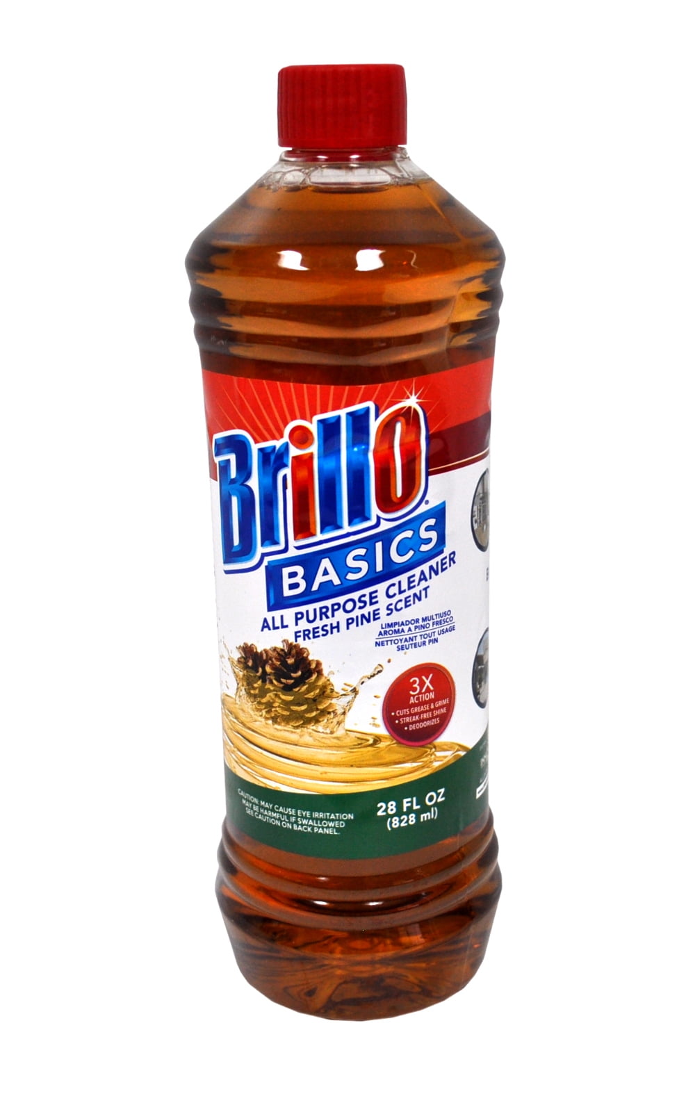 Brillo Basics All Purpose Fresh Pine Scent Cleaner 28 Oz - Walmart.com