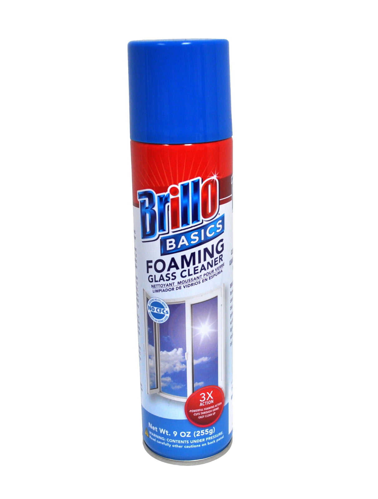 Brillo Basics Foaming Glass Cleaner 9 oz - Walmart.com