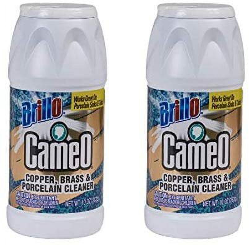 Brillo Cameo Copper, Brass & Porcelain Cleaner, 10 Ounce Pack of 2 ...