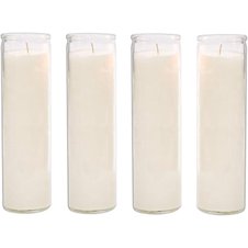 Tall Glass Candles