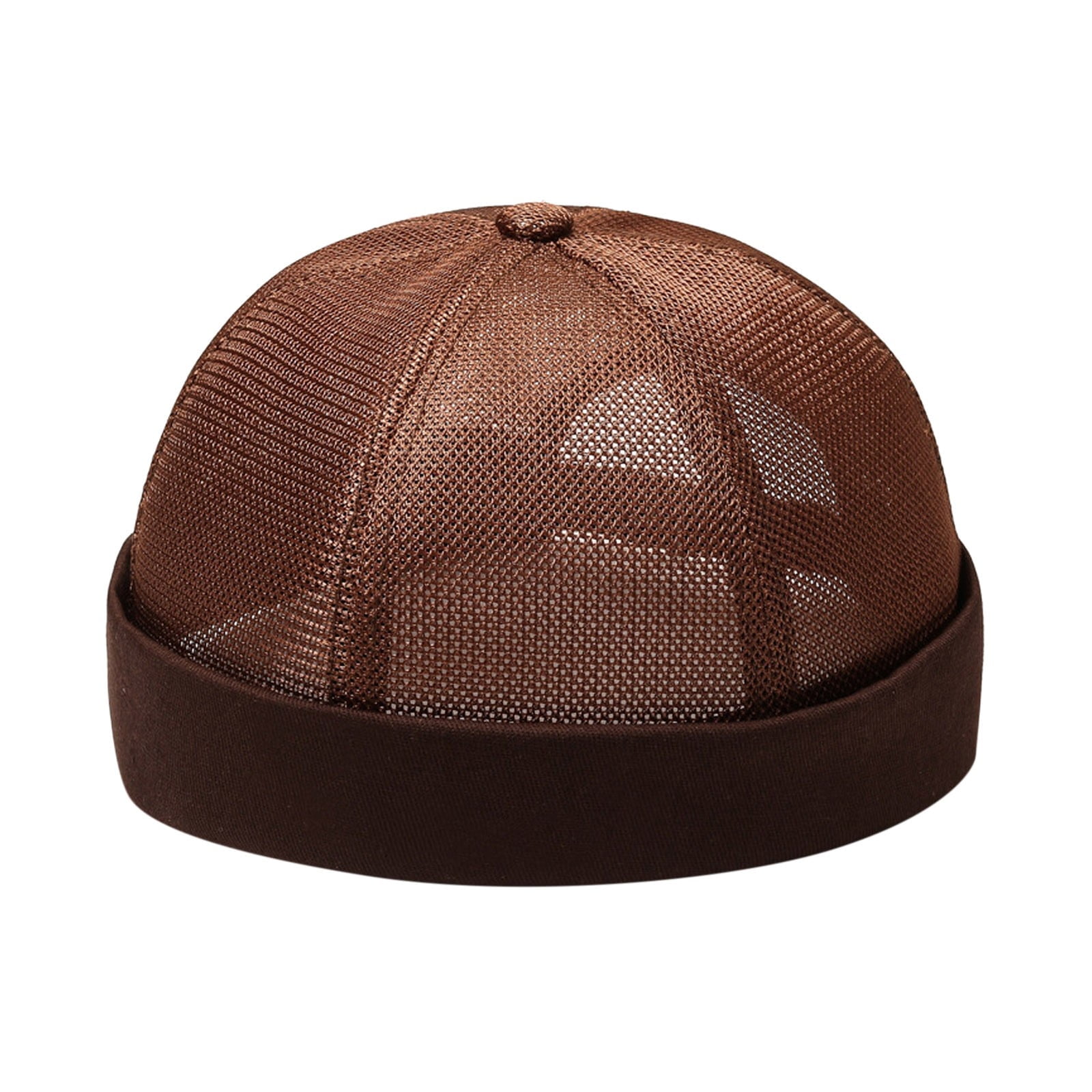 Brimless Hat, Fadeal Men Solid Brimless Hats Outdoor Hip Hop Cap ...