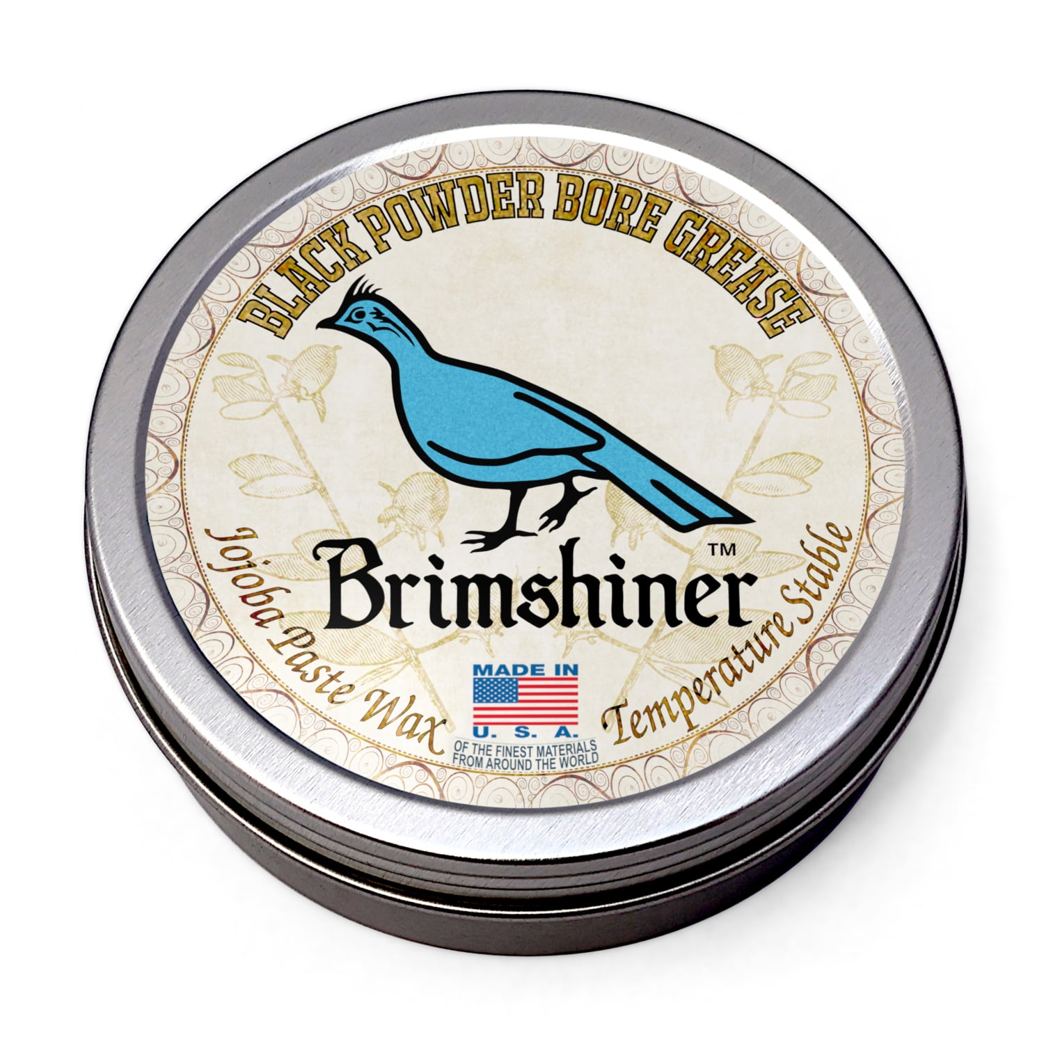 Brimshiner Black Powder Bore Grease, Bullet and Sabot Lubricant ...