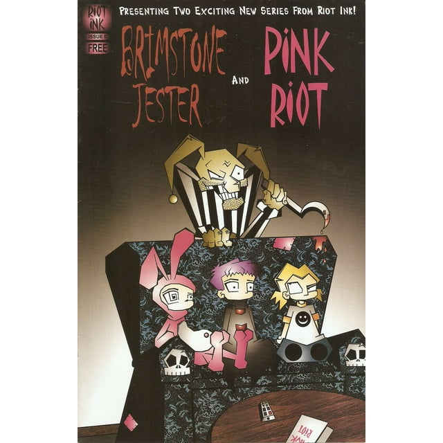 Brimstone Jester and Pink Riot #0 VF ; Riot Ink Comic Book - Walmart.com