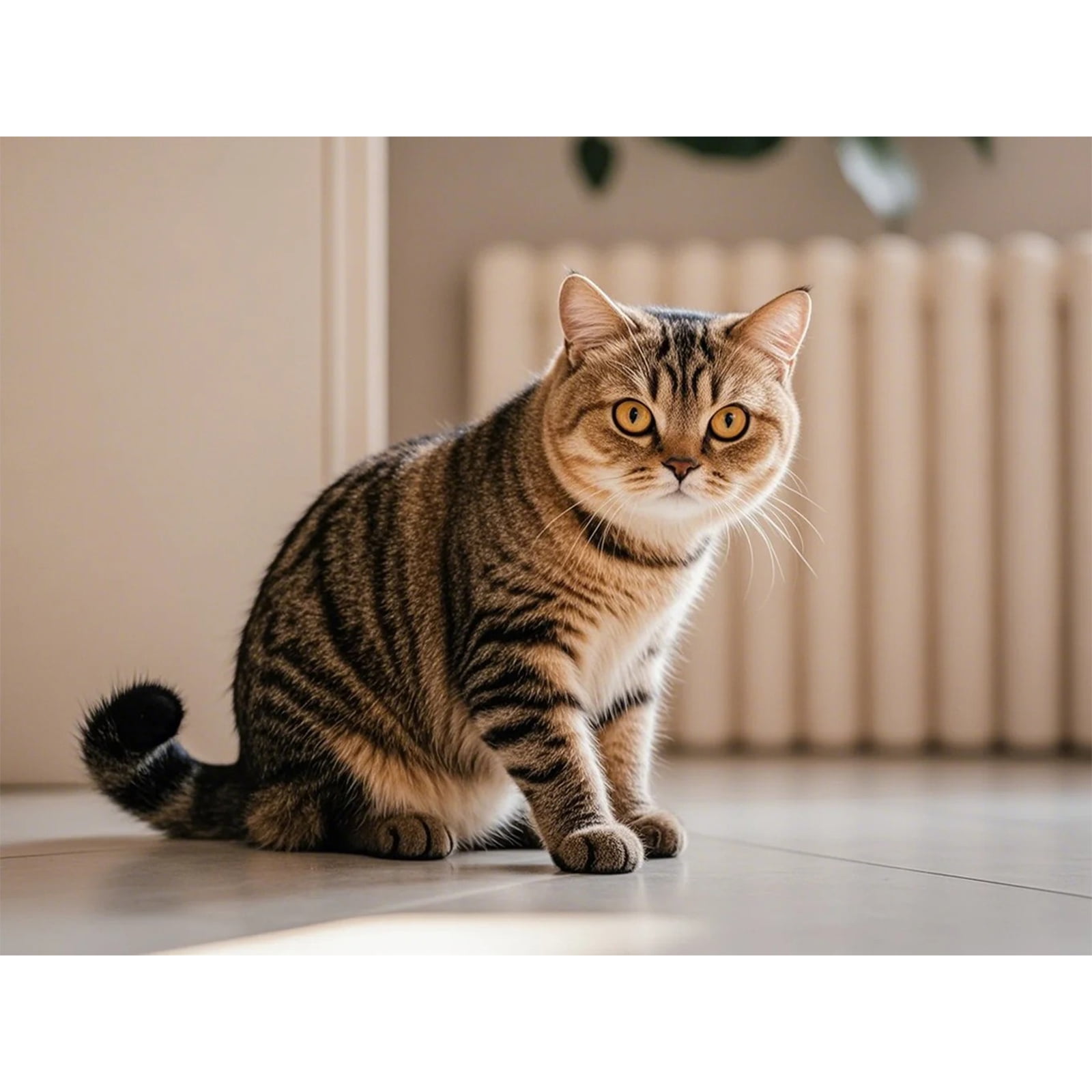 Brindle British Shorthair Cat Kitten Diamond Dots DIY Kits 5D Diamond ...