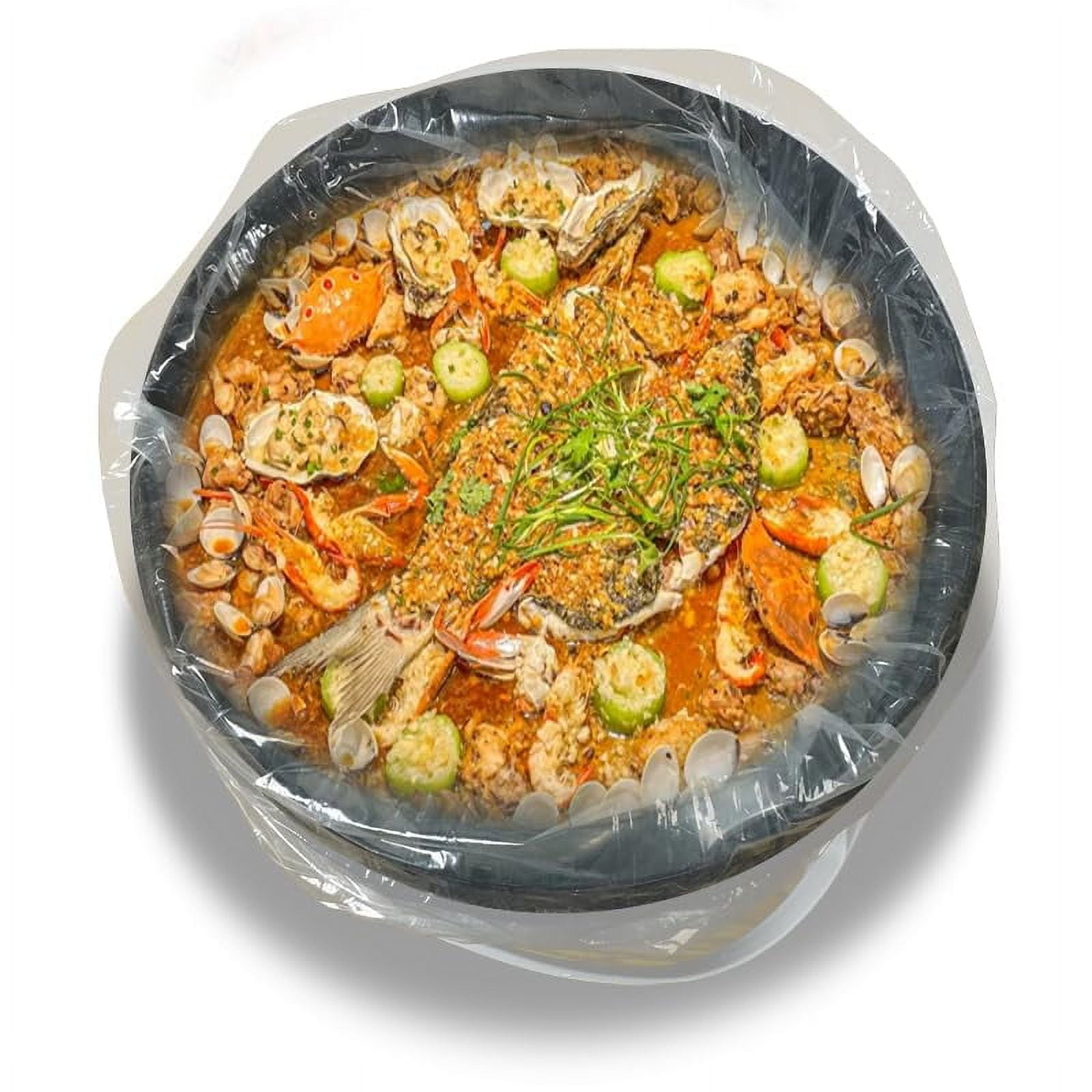 Brine Bag,12 Pack 4Mil SAF21 19.7"x29.5",Turkey Brine Bag with 50lb Wet ...