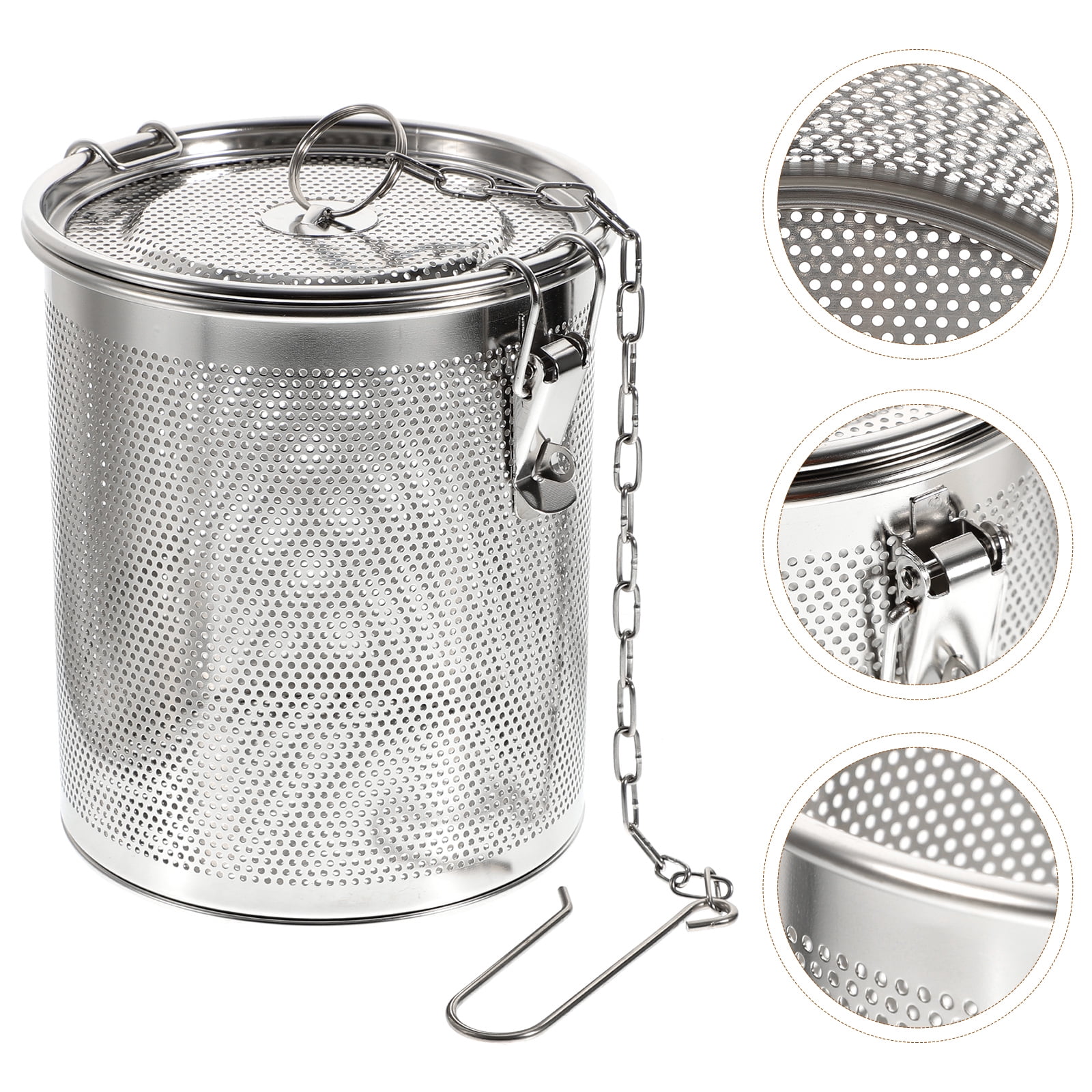 Brine Basket Tea Infuser Mesh Seasoning Bag Filter Stainless Steel ...
