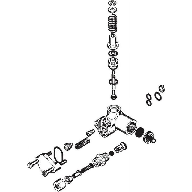 Fleck 5600 Replacement Brine Injector Drain Assembly with Screen ...