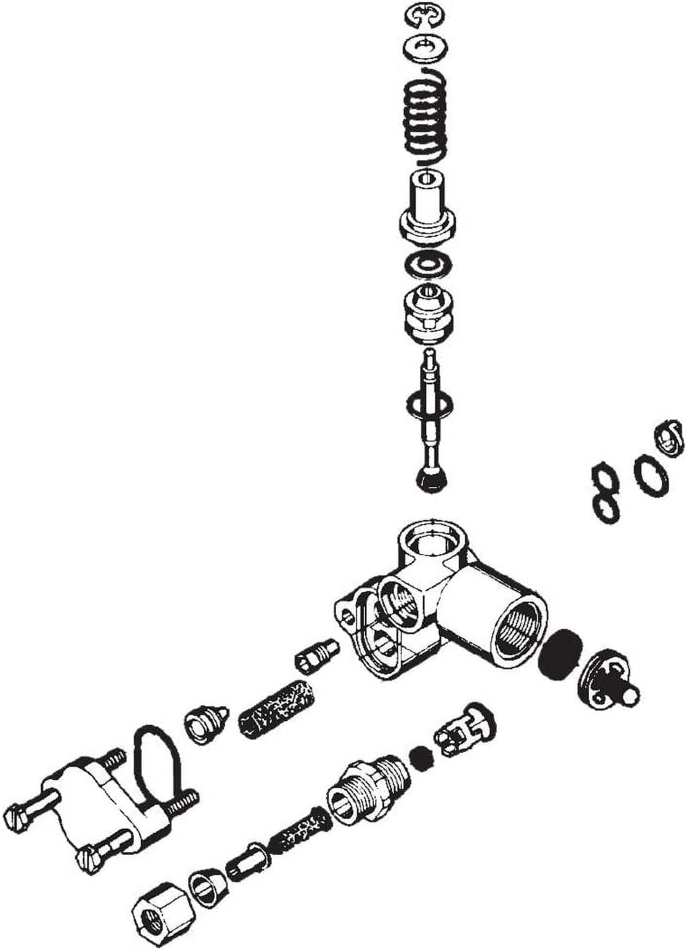Brine Injector Drain Assembly for Fleck 5600 Valves - Walmart.com