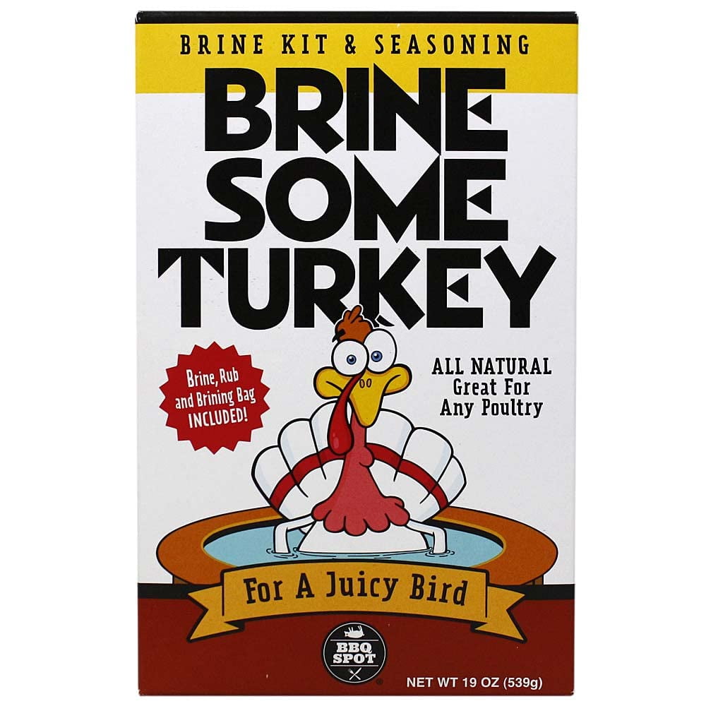 Brine Some Turkey - All-Natural HYZ01 Brine Kit and Seasoning - Walmart.com