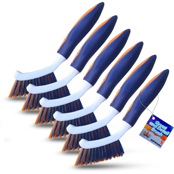 Bring It On Grout Cleaning Brush – Crevice Cleaning Brush with Stiff ...