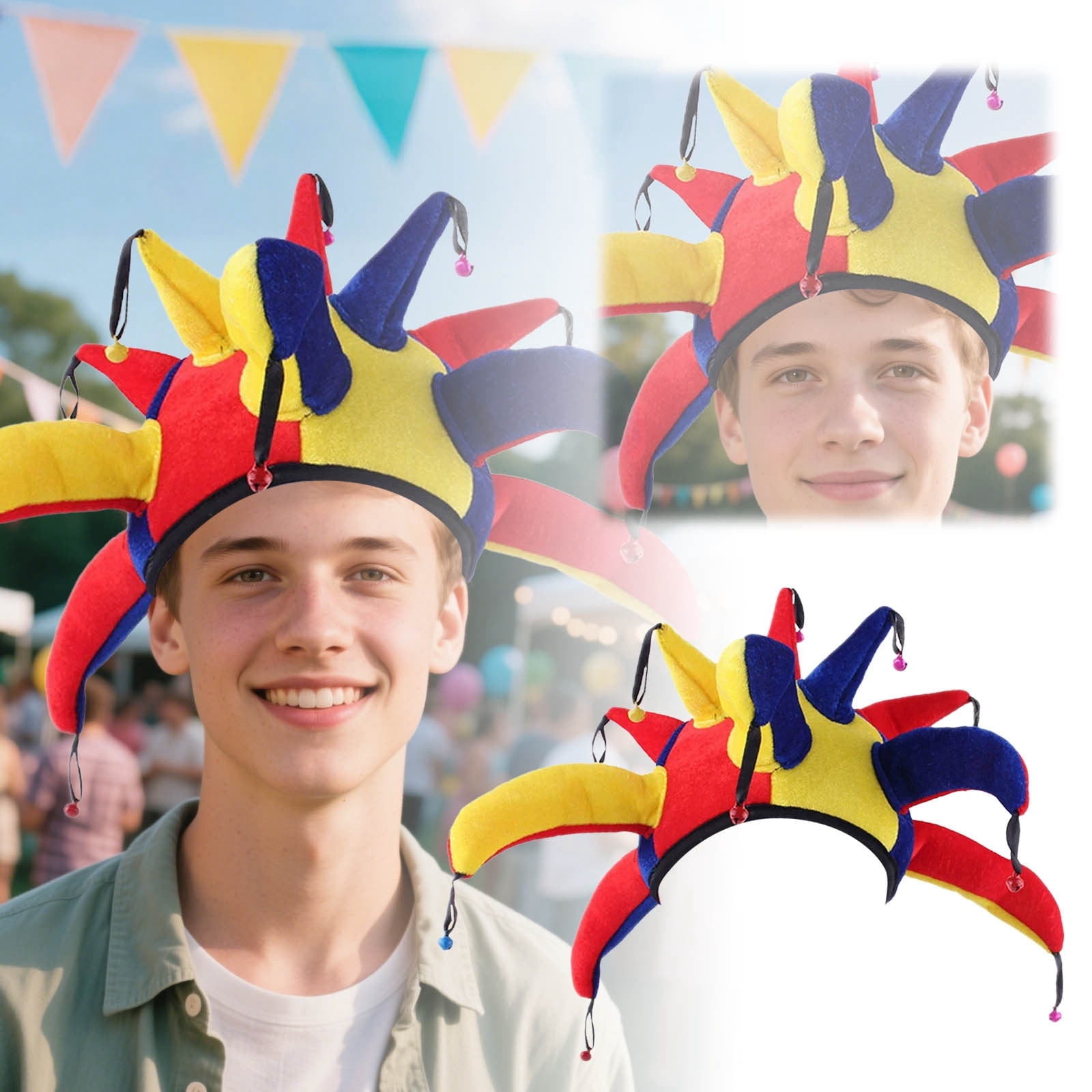 "Bring Joy With Our Delightful Clown Hat For Parties Improv And Adding ...