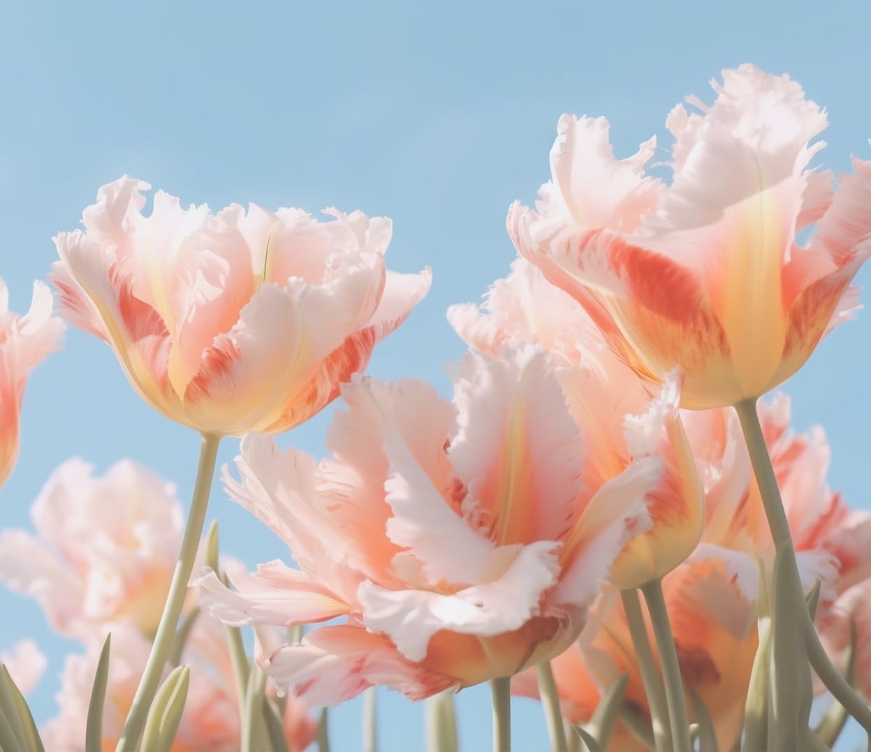 'Bring Me Love Parrot Tulip Bulbs for Planting - Easy to Grow Perennial Flowers (10 Bulbs ...