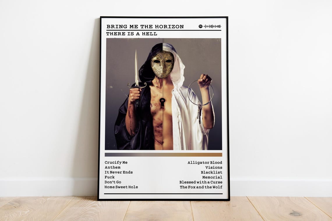 Bring Me The Horizon Album : Metal Music Wall Art #409, Unframed Poster ...