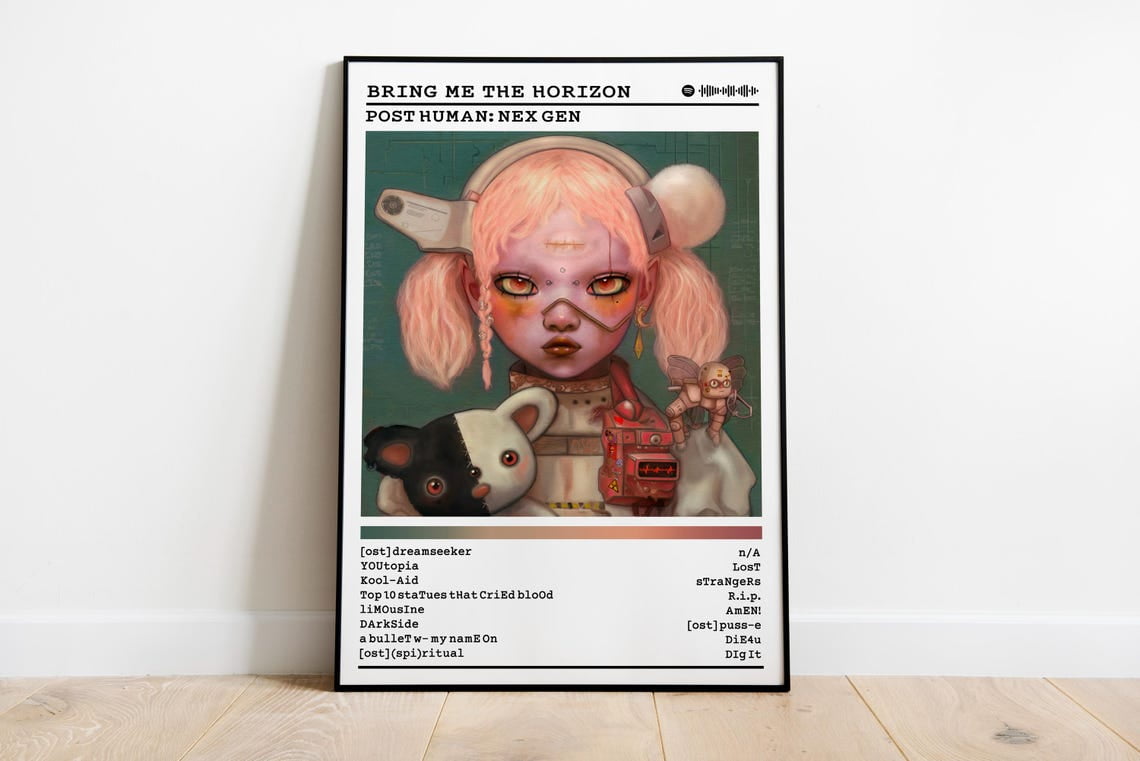 Bring Me The Horizon Post Human: Nex Gen Album - Metal Music Wall Art ...