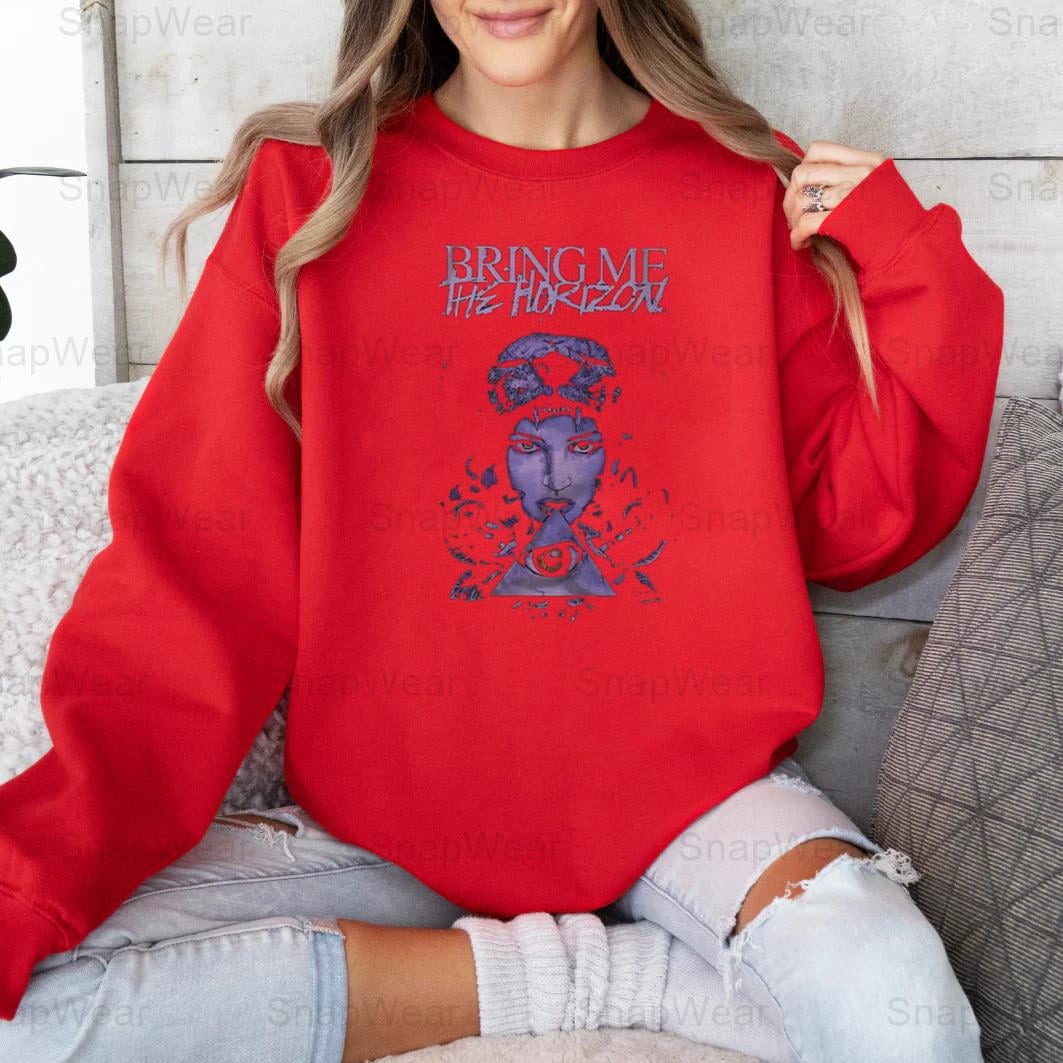 Bring Me The Horizon Rock Concert Tour Vintage Metalcore Band Merch T ...