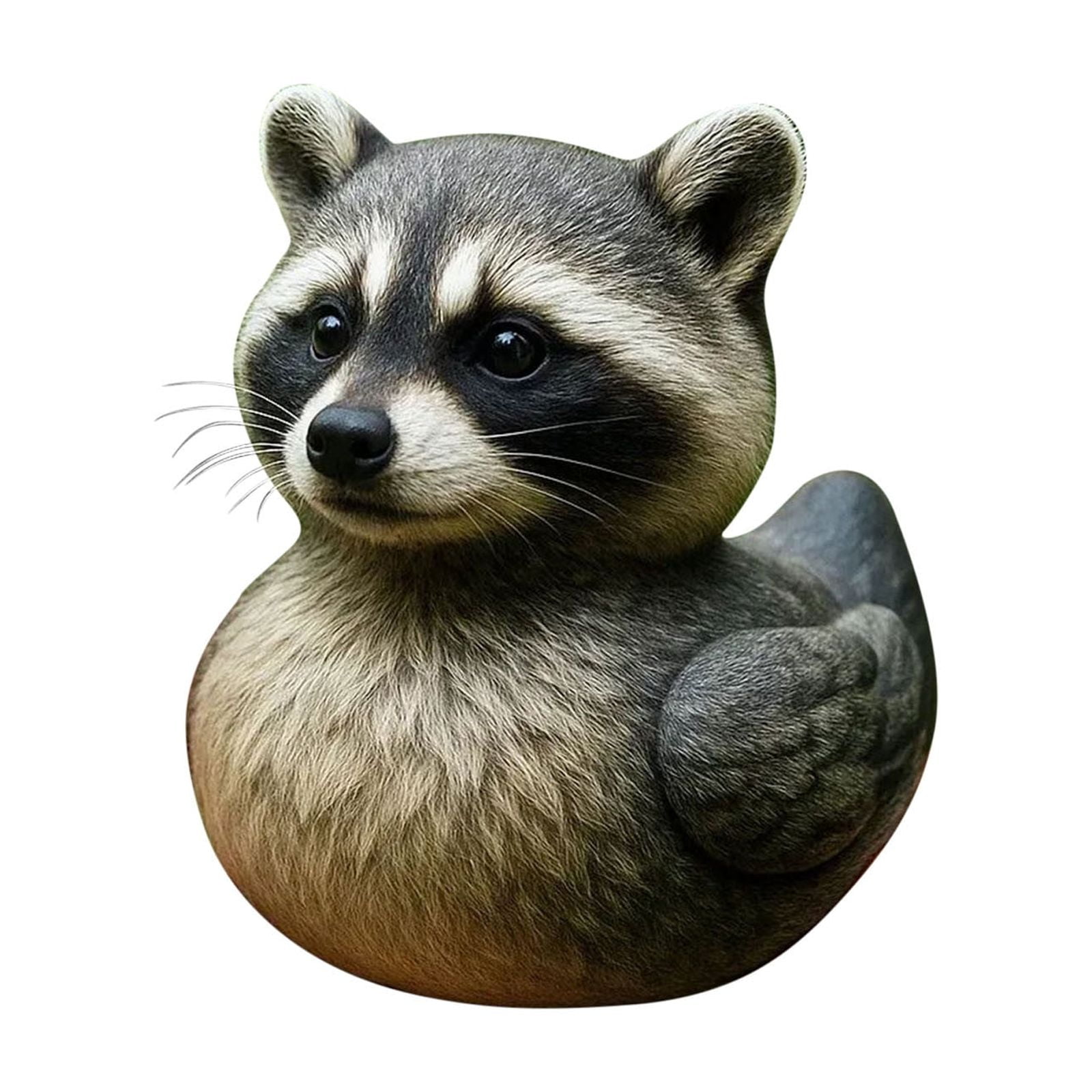 Wildlife Duck Ornament Hand Painted Rubber Figurine Nature Inspired ...