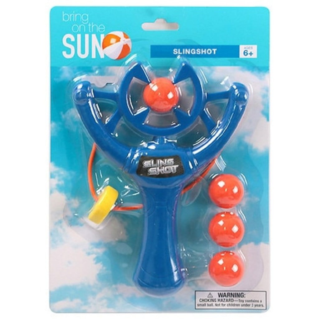 Bring On The Sun Load, Pull, Shoot Sling Shot for Ages 6+, 5 Piece Play ...