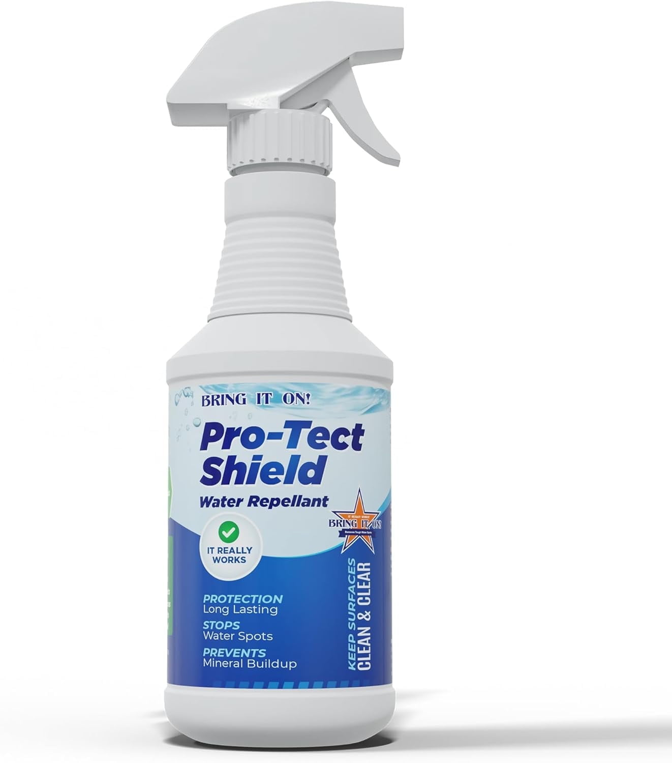 Bring It On Protect Shield Shower Door Water Repellent | Eliminate Hard ...