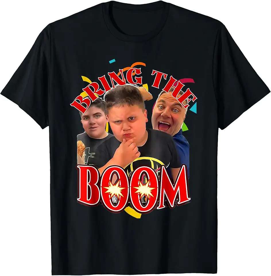 Bring The Boom Rizzler Funny Joke T-Shirt - Walmart.com