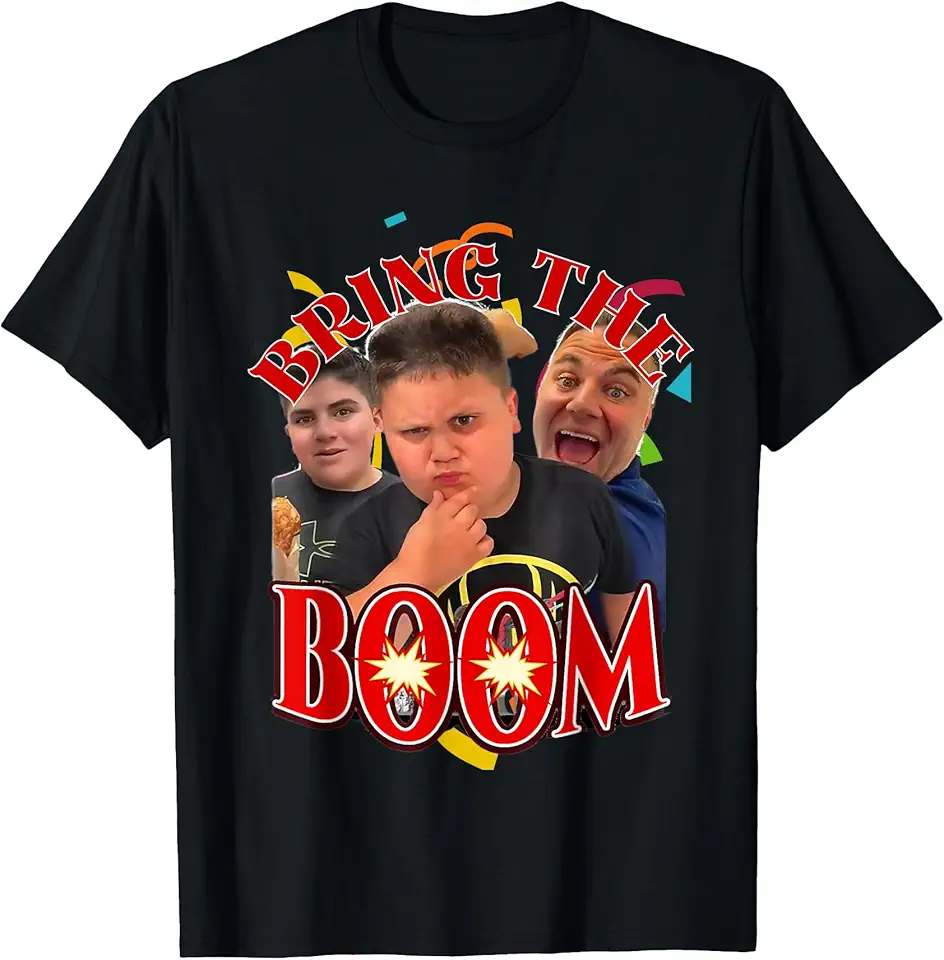 Bring The Boom Rizzler Funny Joke T-Shirt - Walmart.com