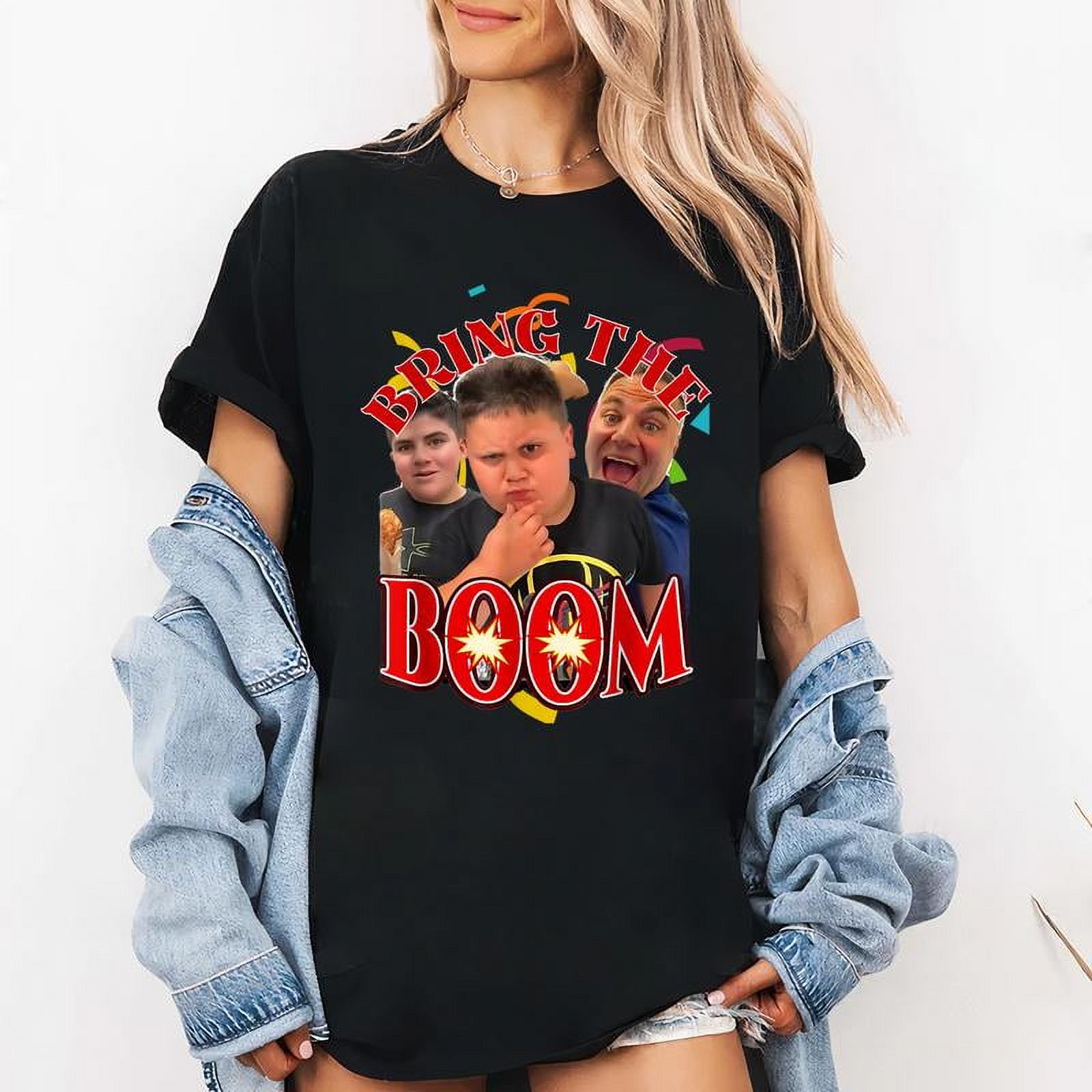 Bring The Boom Rizzler Funny Joke T Unisex Comfort Tee T Shirt, Color ...