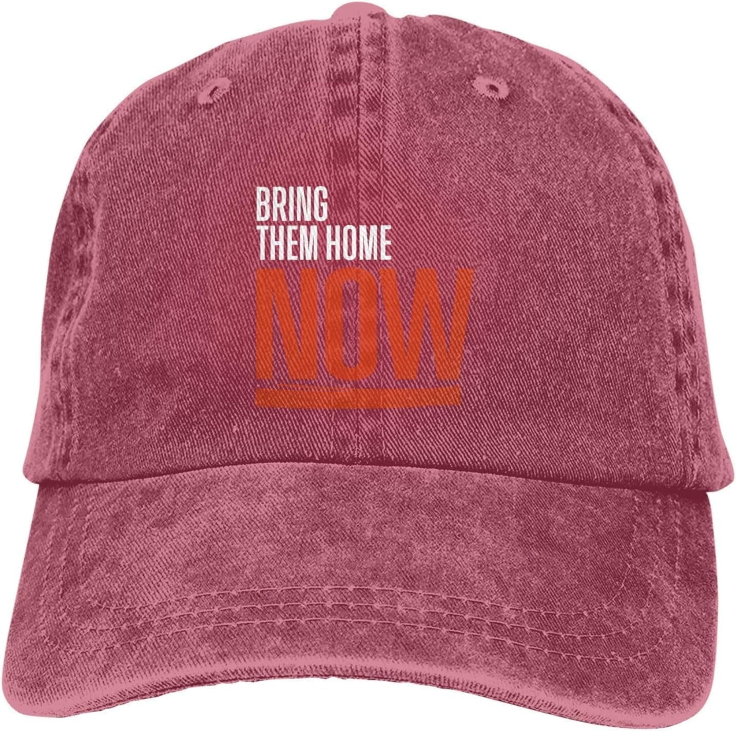 Bring Them Home Now Hat Funny Washed Cotton Cowboy Baseball Cap Vintage ...