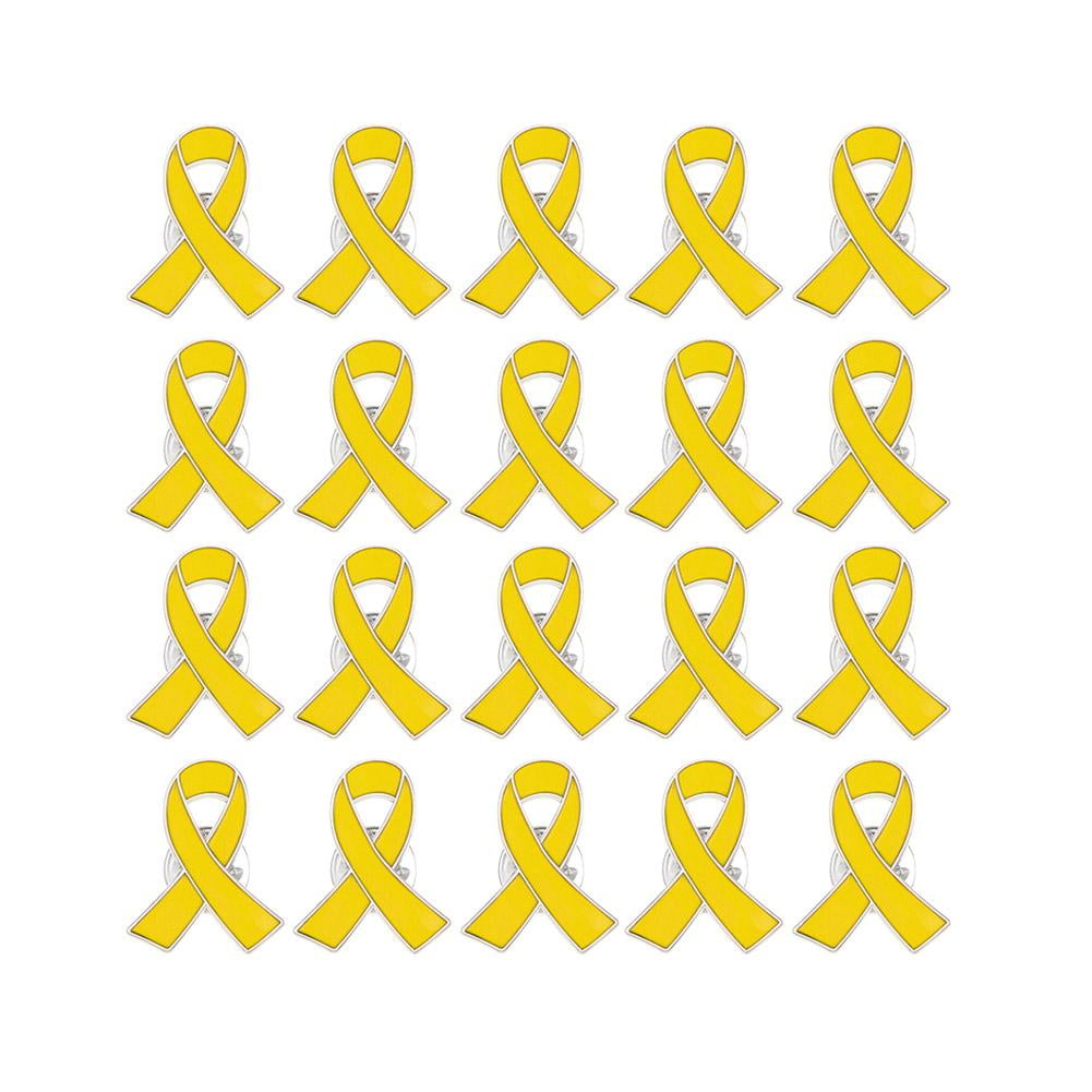 Bring Them Home Pin, Metal Yellow Cancer Ribbon Pin Pin# Hostage Israel ...