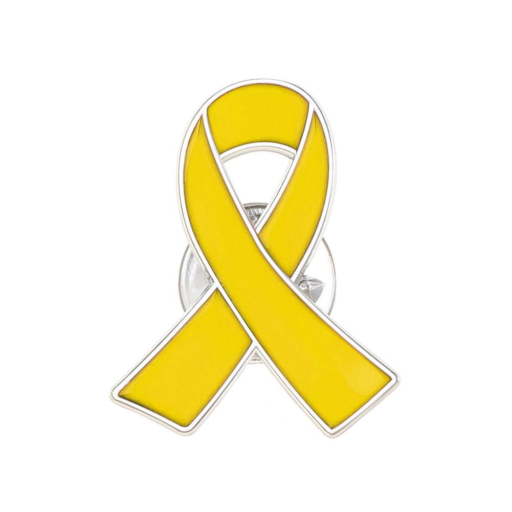 Bring Them Home Pin, Metal Yellow Cancer Ribbon Pin Pin# Hostage Israel ...