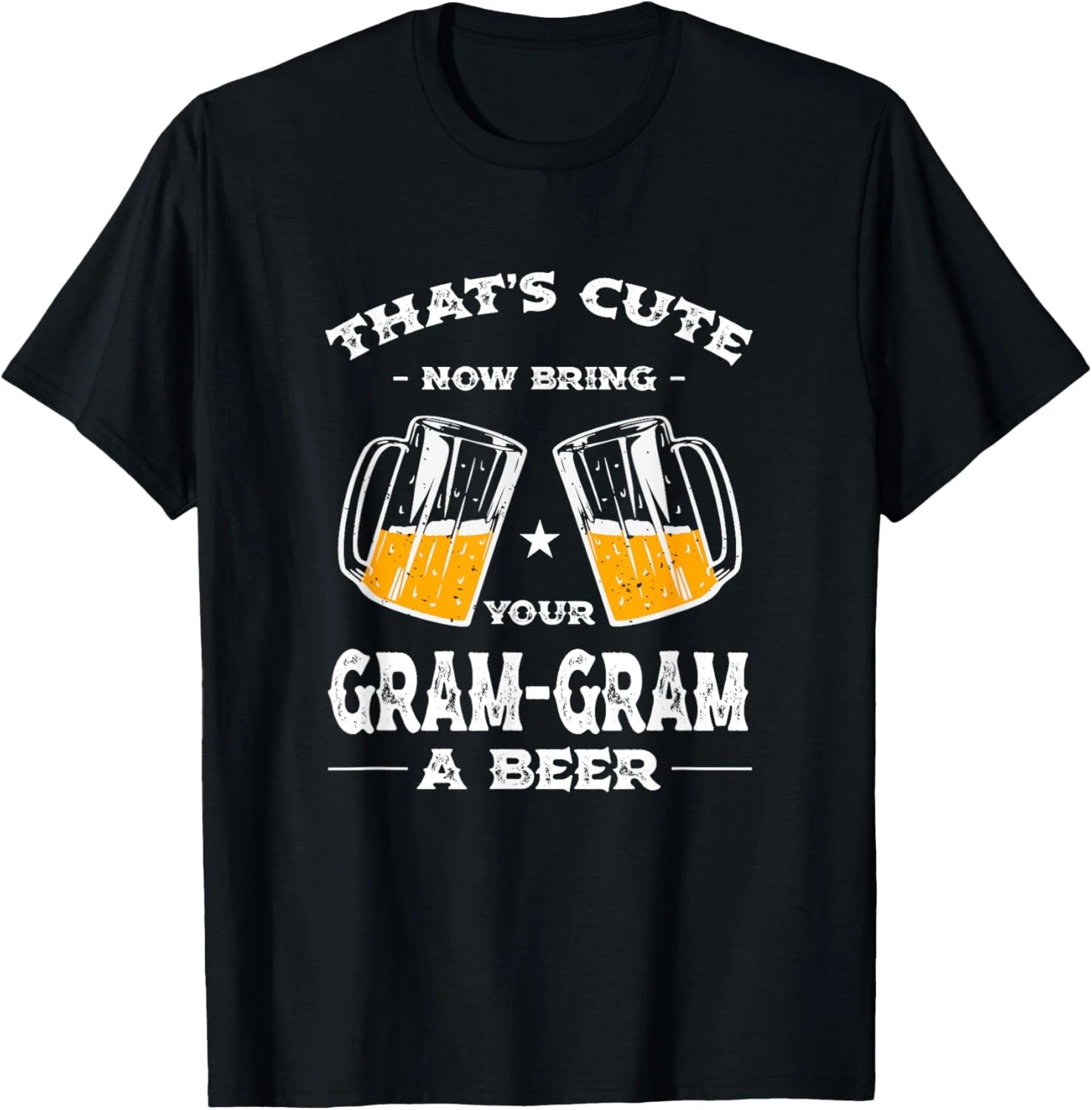 Bring Your Gram Gram A Bier Funny Grandmother Drinking Humor Unisex T ...