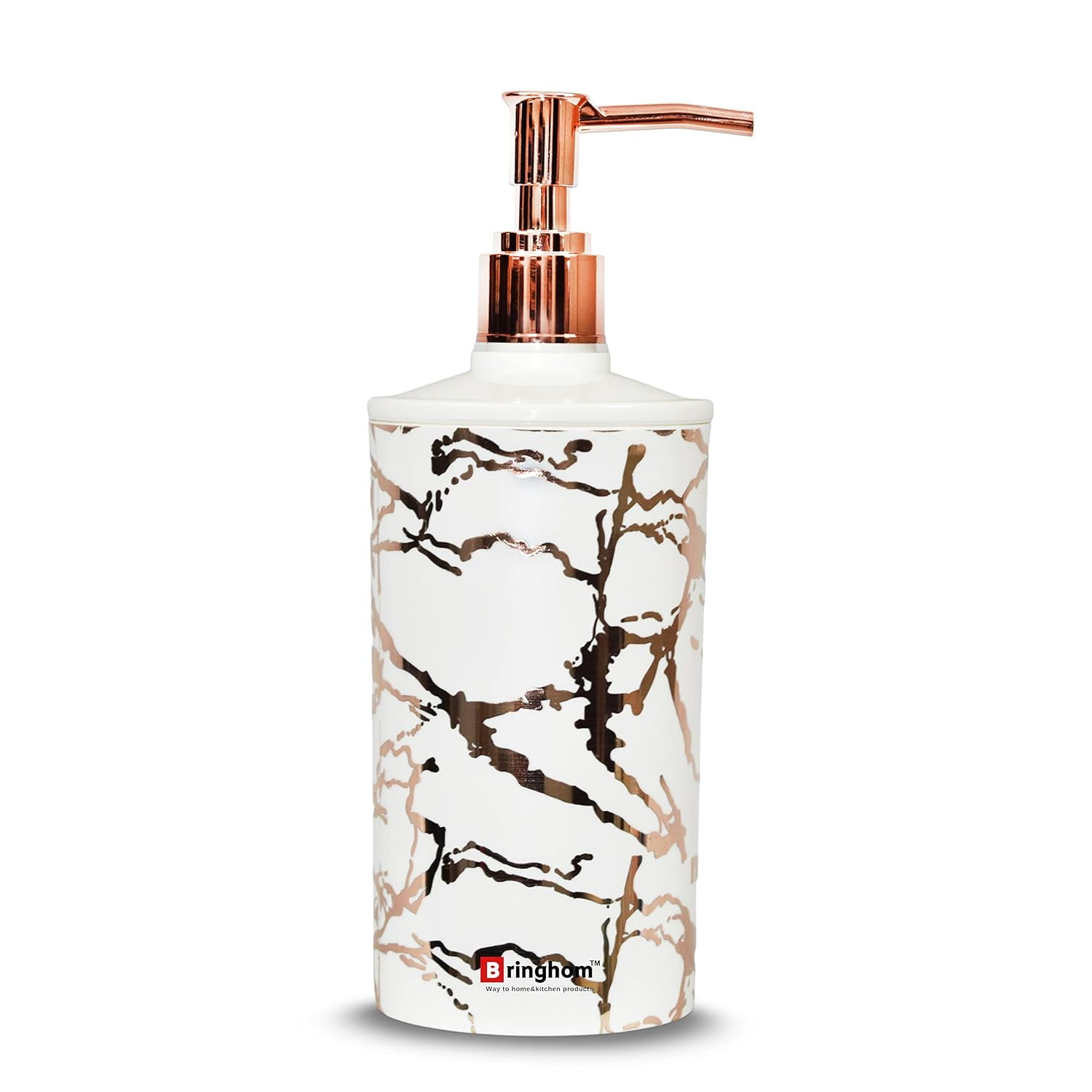 Bringhom Liquid Soap Dispenser Pump Chrome Finished Bottle for ...