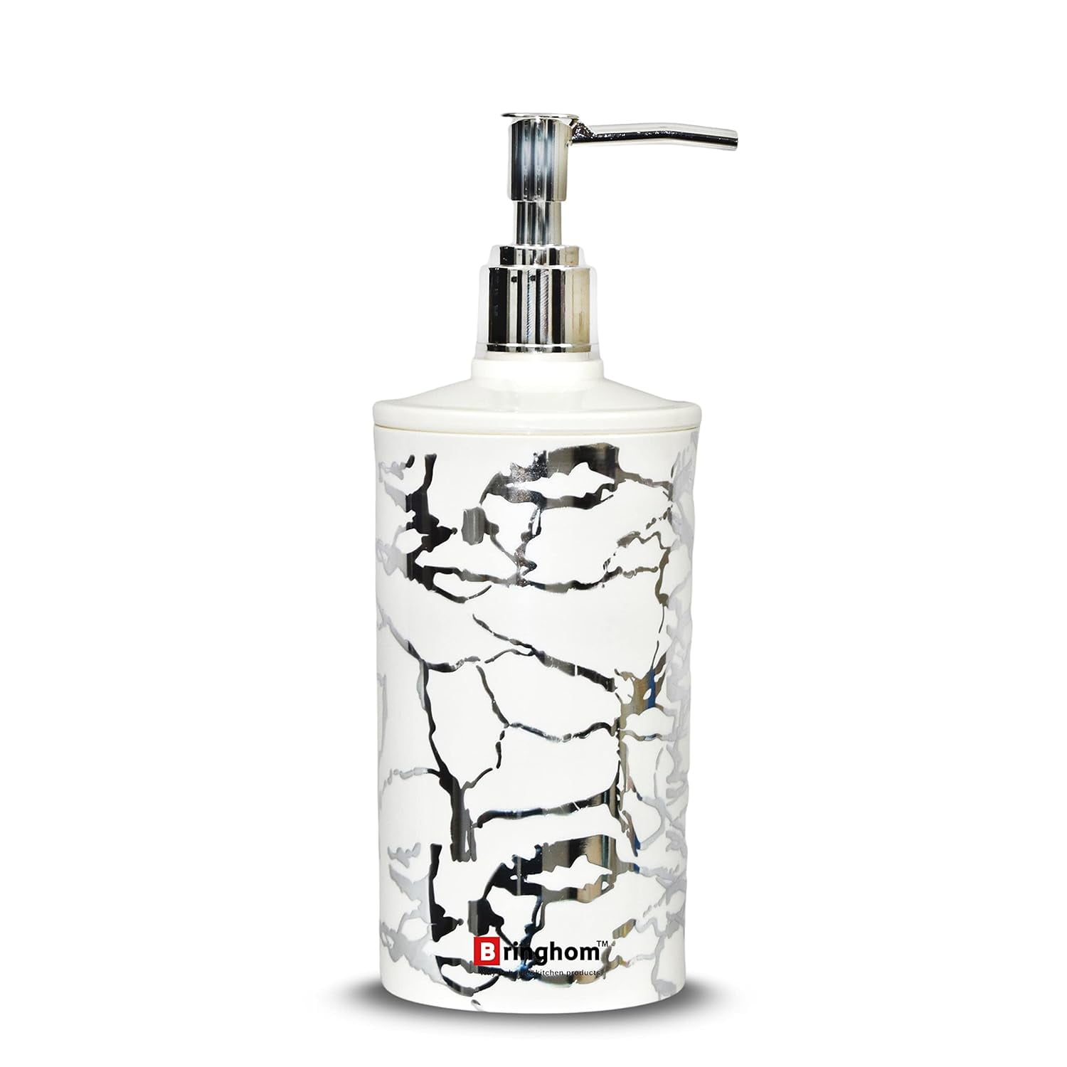 Bringhom Liquid Soap Dispenser Pump Chrome Finished Bottle for ...