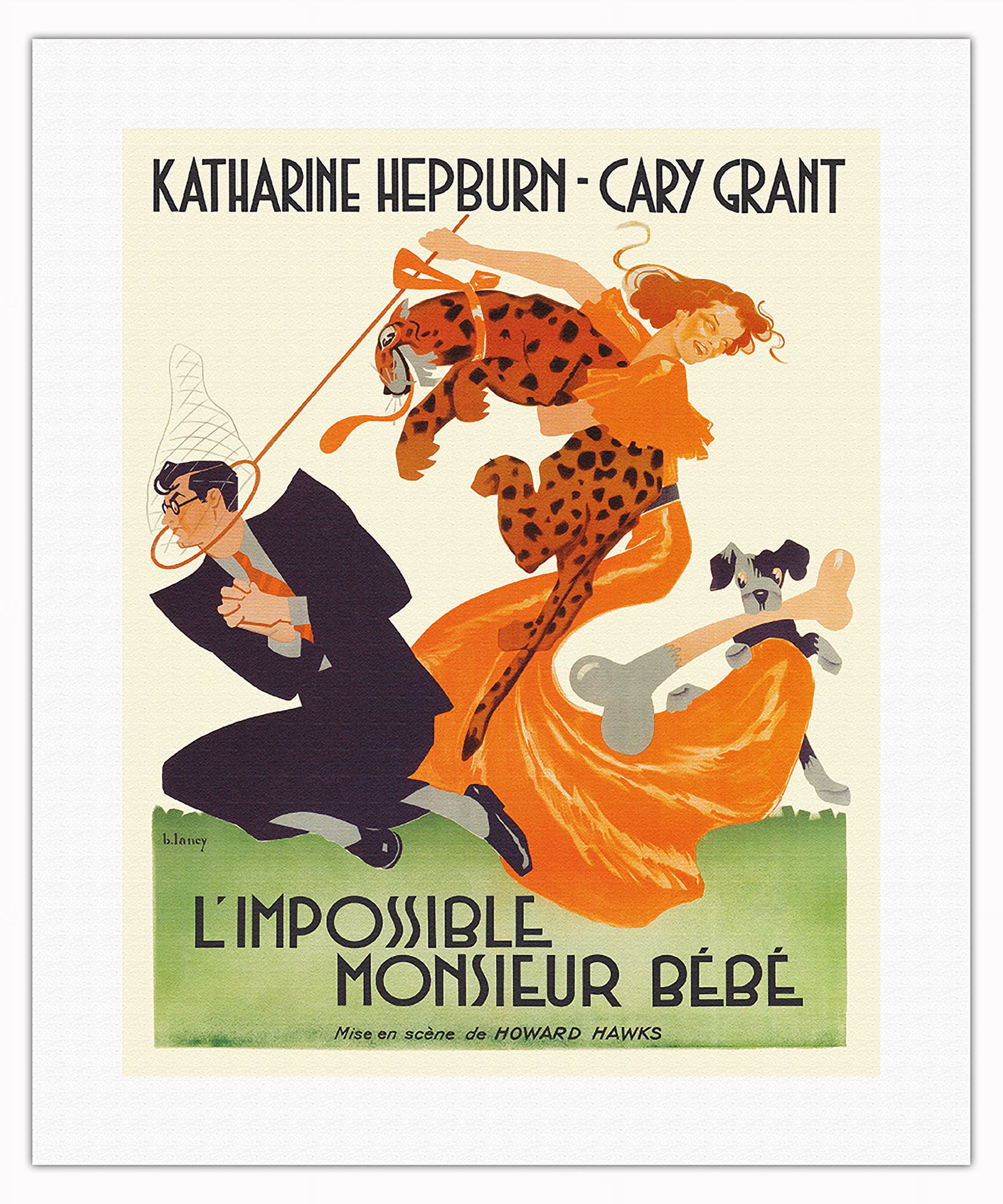 Bringing Up Baby ( L’Impossible Monsieur Bebe) - starring Katharine ...