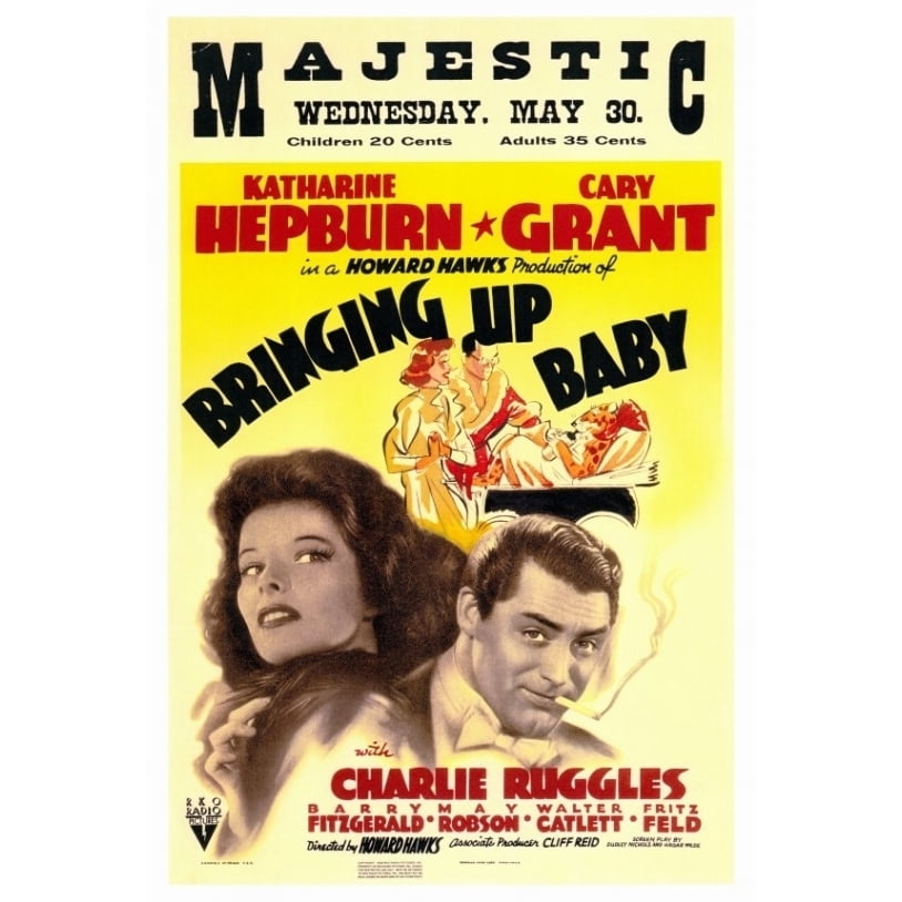 Bringing Up Baby Movie Poster Print (27 x 40) - Item # MOVAF6179 ...