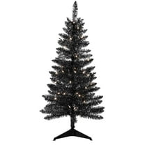 Bringstar 4FT Pop Up Christmas Tree with 60 LED Lights, Pre-lit Pull Up ...