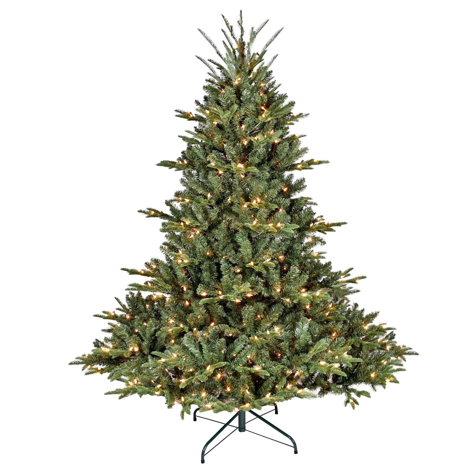 Bringstar 5FT Pre-Lit Christmas Tree, Artificial Fake Christmas Tree with 350 Lights, 1129 PE ...