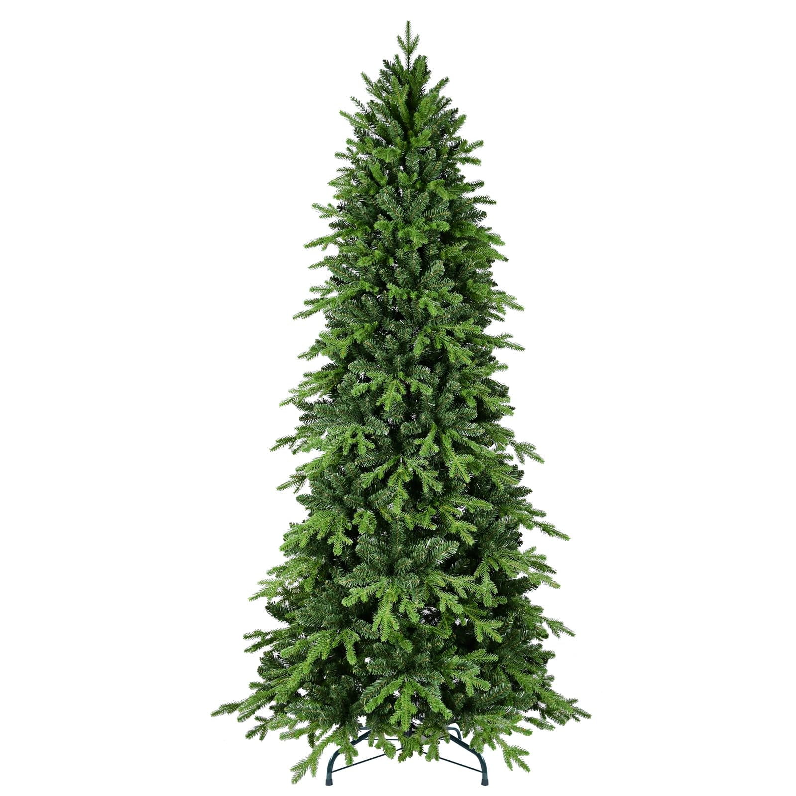 Bringstar 7.5Ft Artificial Tree, Green spruce Premium Christmas Tree ...