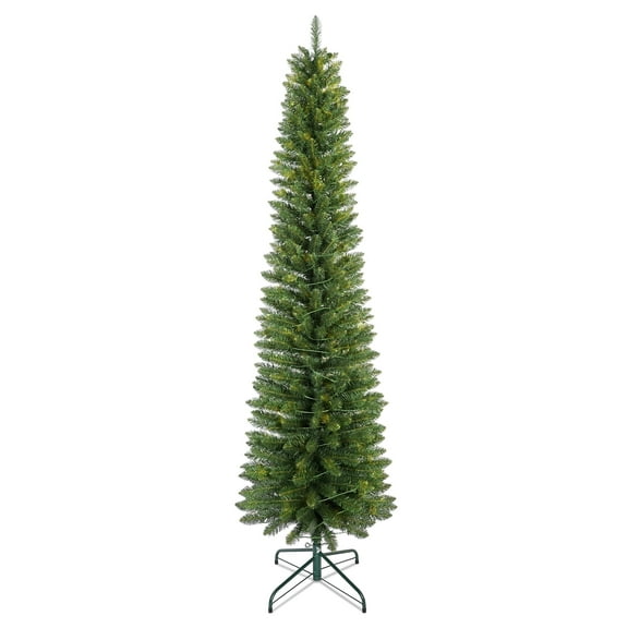 6' Pre-Lit Starburst Gold Artificial Christmas Tree with 800 Warm White ...