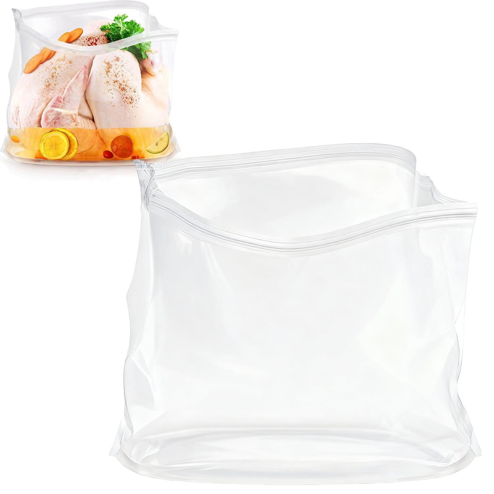 Brining Bag, 26"×22", 2 Pack, Extra Large Turkey Brine Bag, Thickened ...