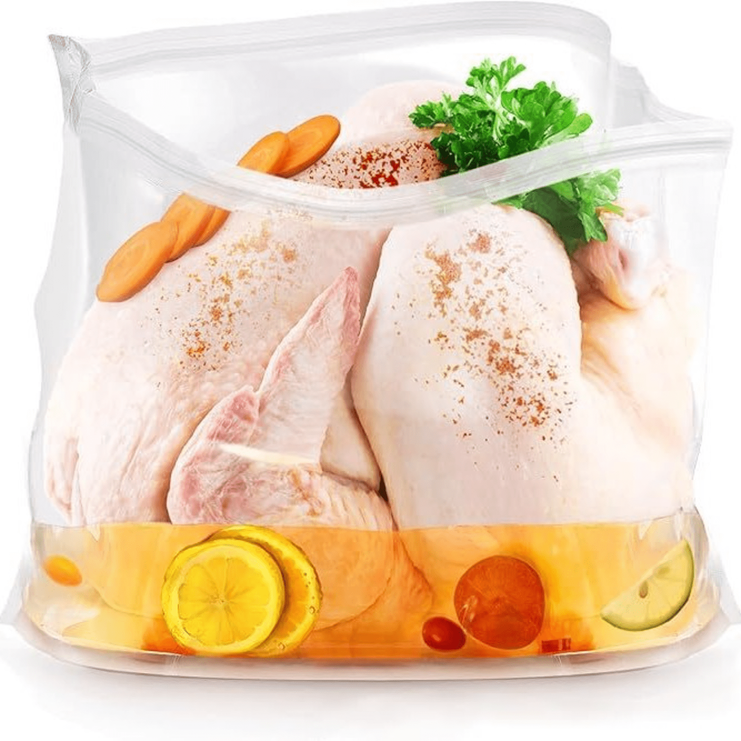 Brining Bag, 26"×22", 2 Pack, Extra Large Turkey Brine Bag , Thickened ...