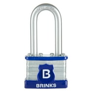 Brinks Laminated Steel 40mm Keyed Padlock with 2 1/4in Shackle ...