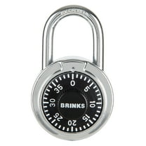Brinks Stainless Steel 60mm Keyed Discus Padlock with 5/8in Shackle ...