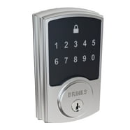 Fuliko Commercial Deadbolt with In-Use/Vacant Indicator, Satin Chrome ...